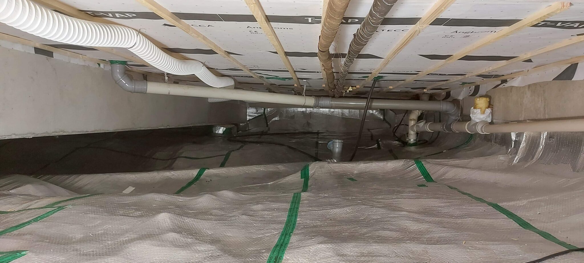 Byte av blindbotten samt installation krypgrundsavfuktare ...